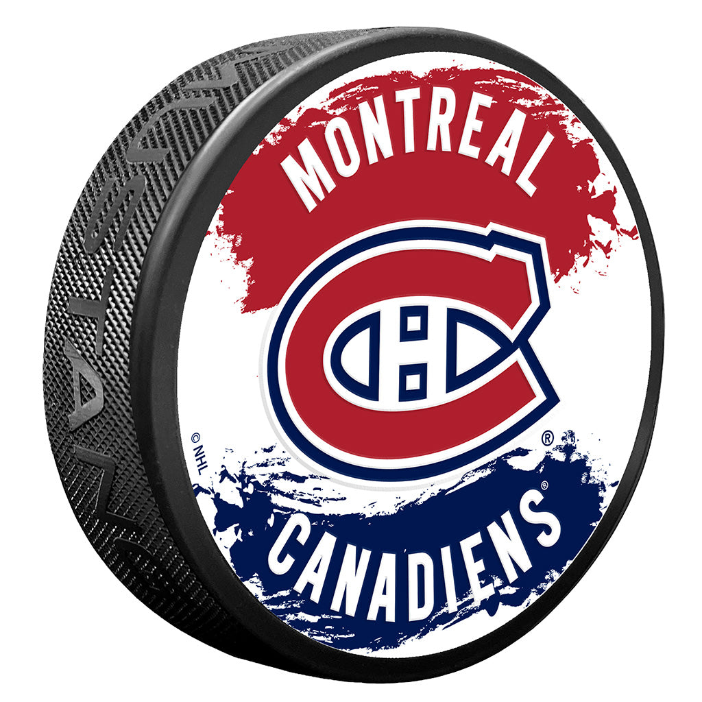Montreal Canadiens Puck - Splash | Sports Decor