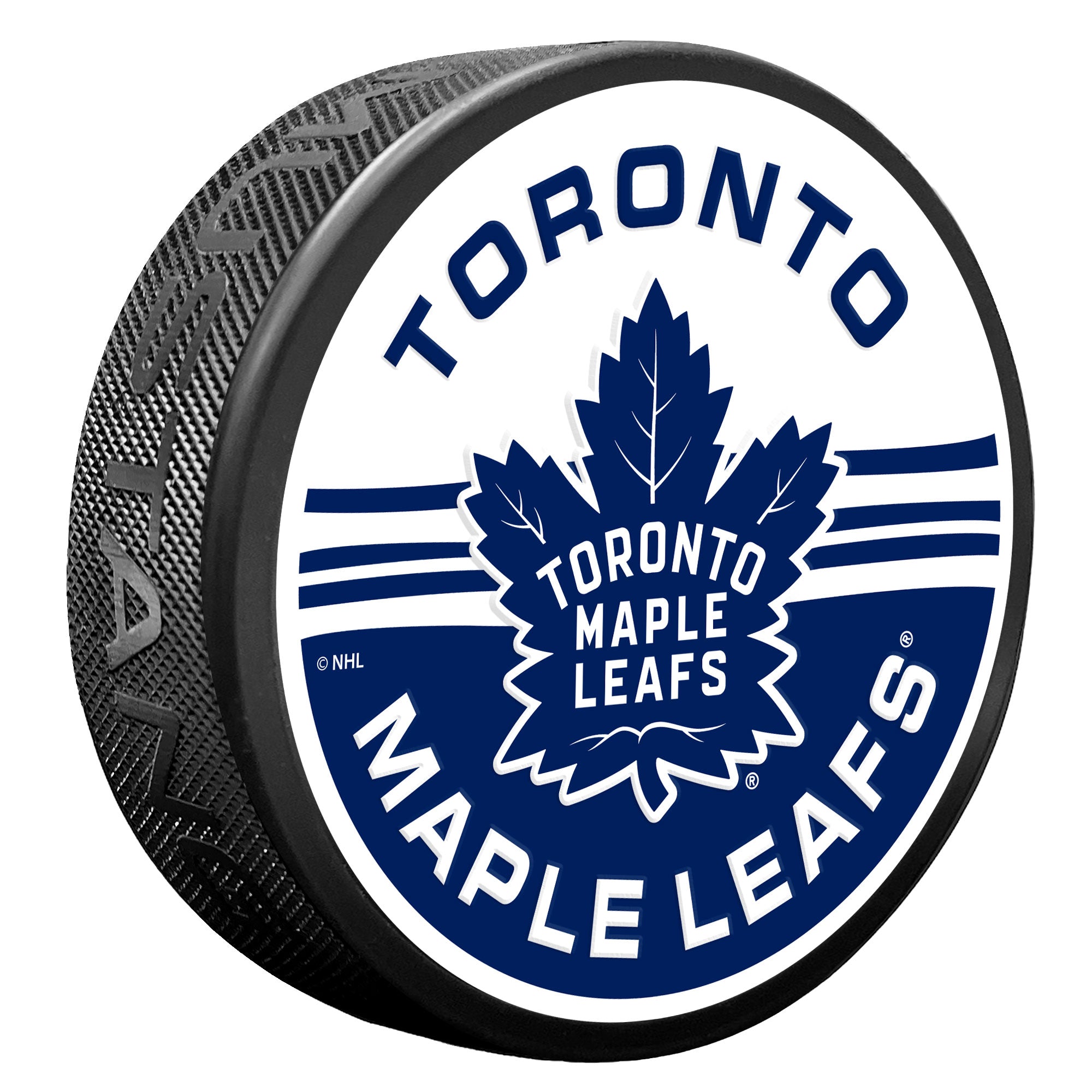 Toronto Maple Leafs Puck - Half & Half | Sports Decor